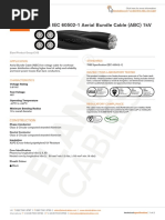 Riyadh Cable Data Sheet | PDF