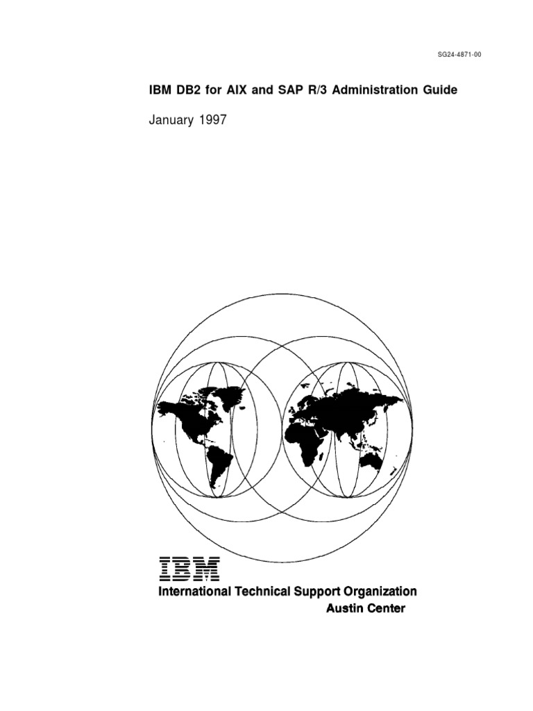 IBM DB2 For AIX and SAP R3 Administration Guide sg244871 | PDF | Database Index | Backup