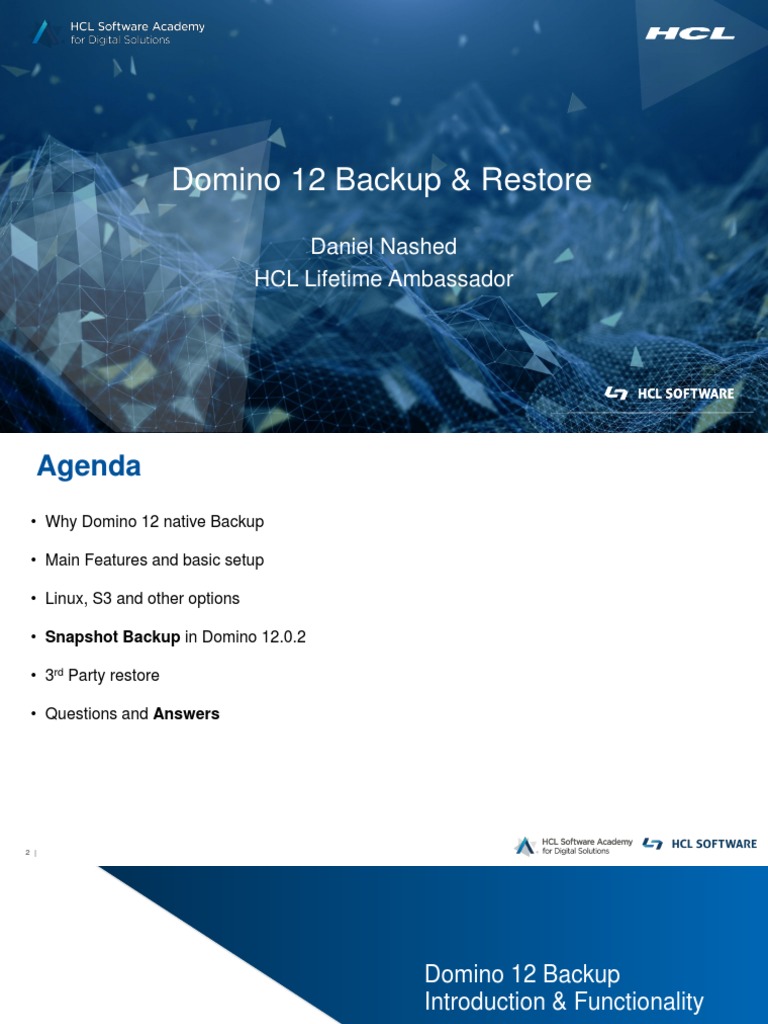 Engage 2022 Backup | PDF | Backup | Databases