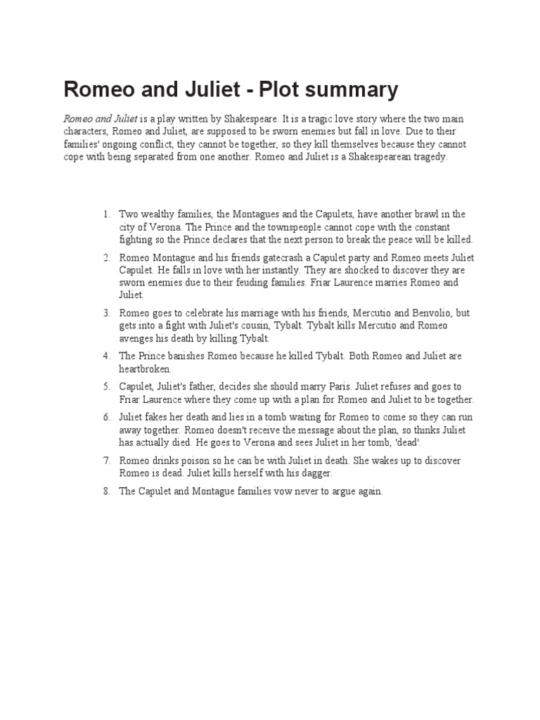 Romeo and Juliet | PDF | Mystery, Thriller & Crime Fiction | General ...