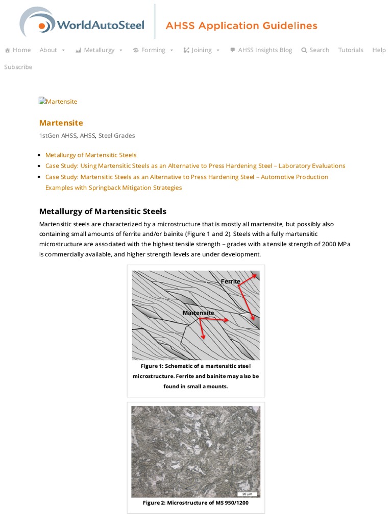 Steel Grades Archives - AHSS Guidelines | PDF | Steel | Strength Of ...