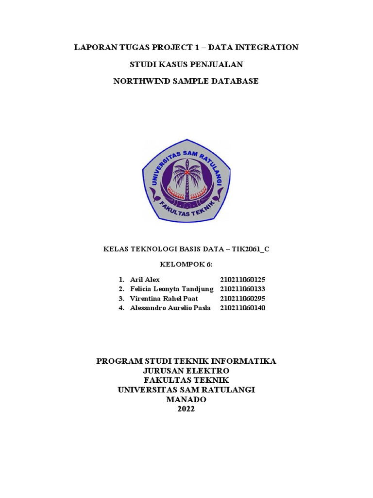 Laporan Tugas Project 1 | PDF