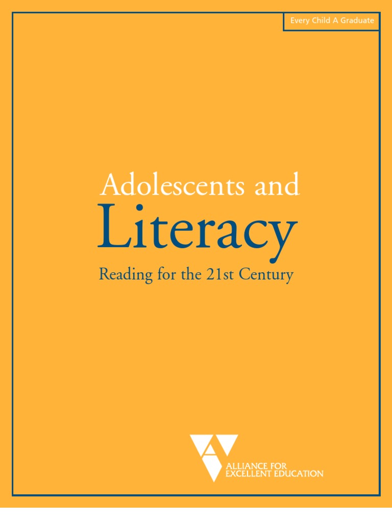 Adolescents and Literacy | PDF | Reading Comprehension | Phonics