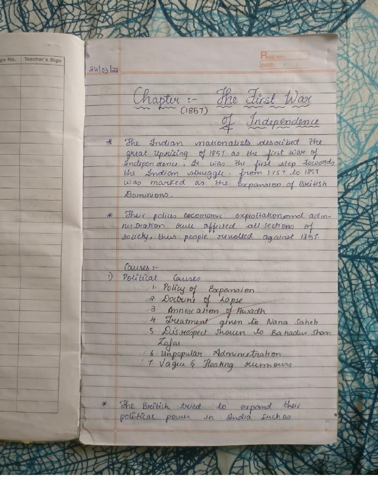 History Icse Class 10 Notes | PDF