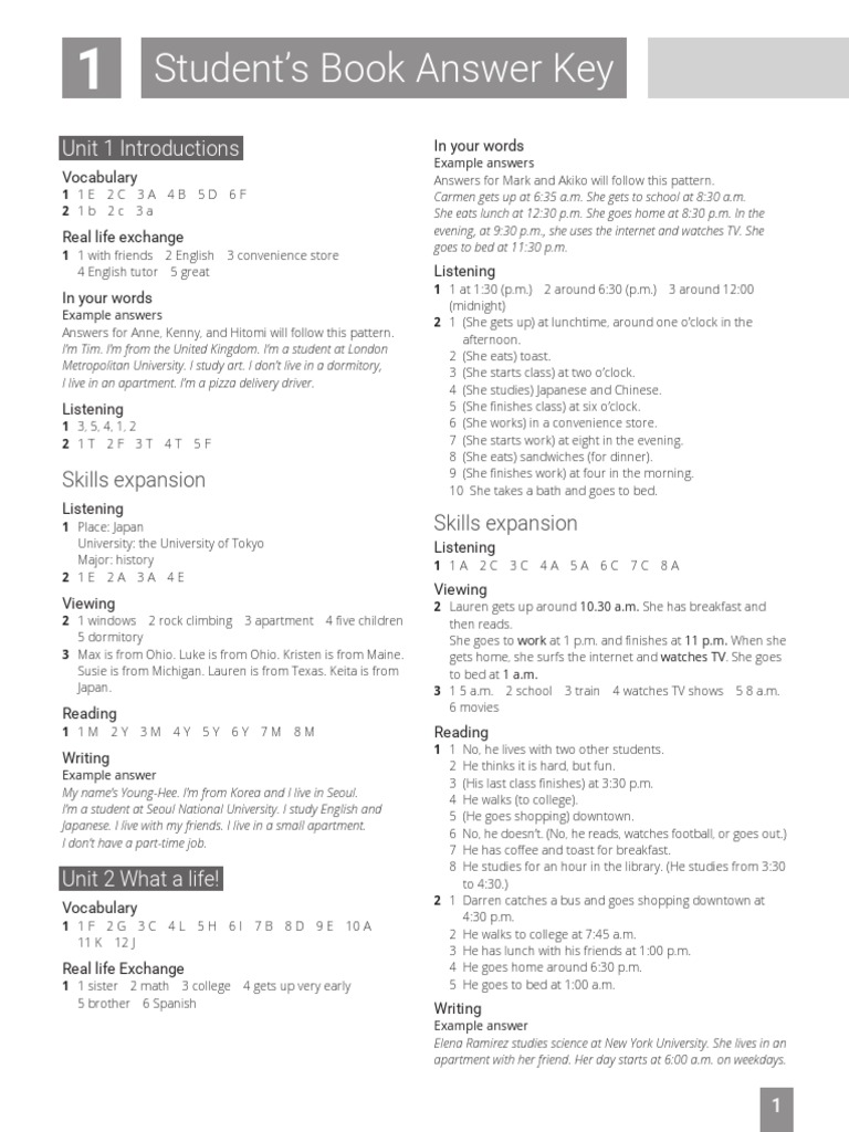 BTP SB1 Answer Key | PDF