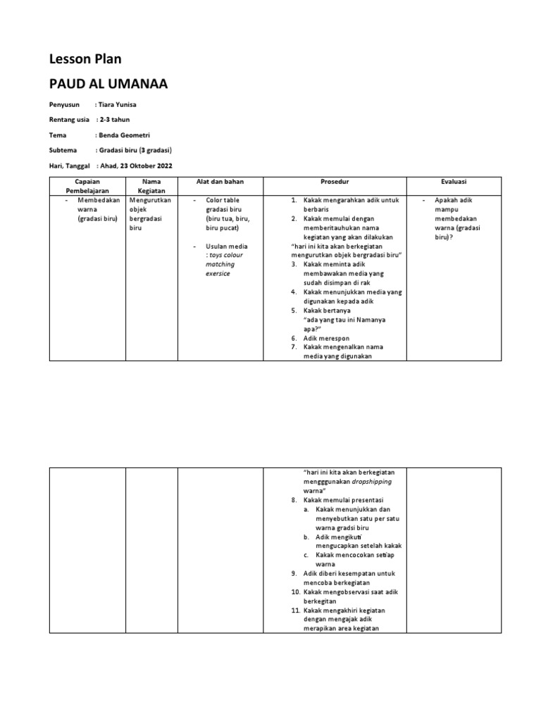 Geometri Gradasi Biru YUNI | PDF