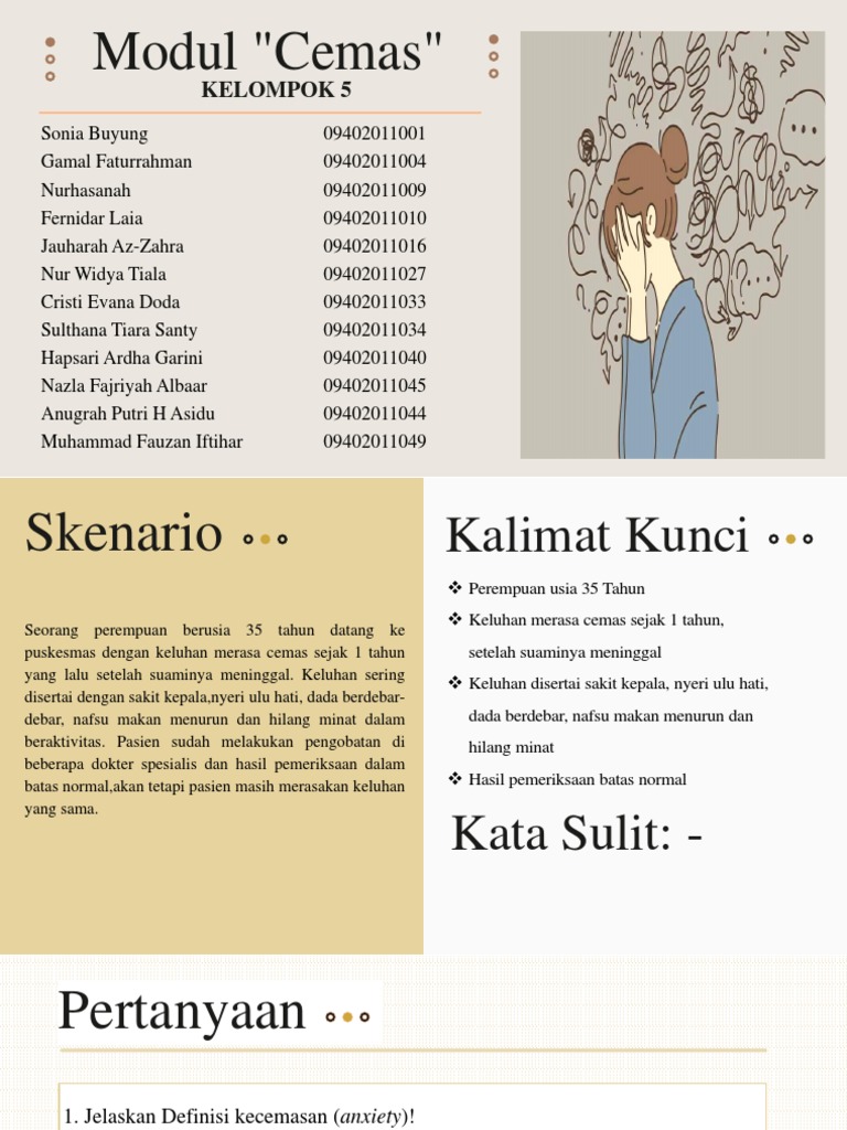 Fix BGT BGTT Modul Cemas Kelompok 5 | PDF