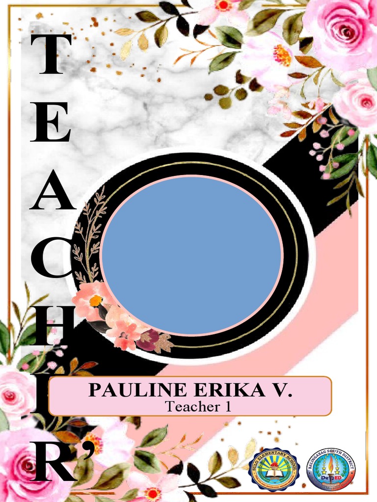 Teacher's Profile Cover Page | PDF