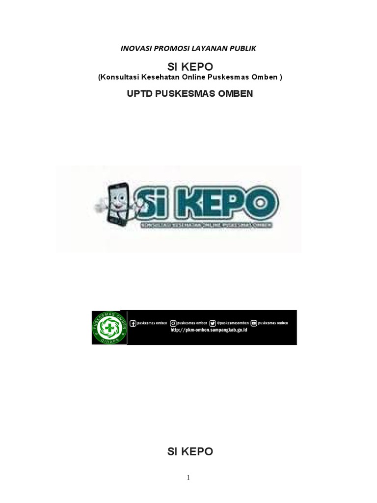 Inovasi Konsultasi Kesehatan Online | PDF | Ilmu Sosial