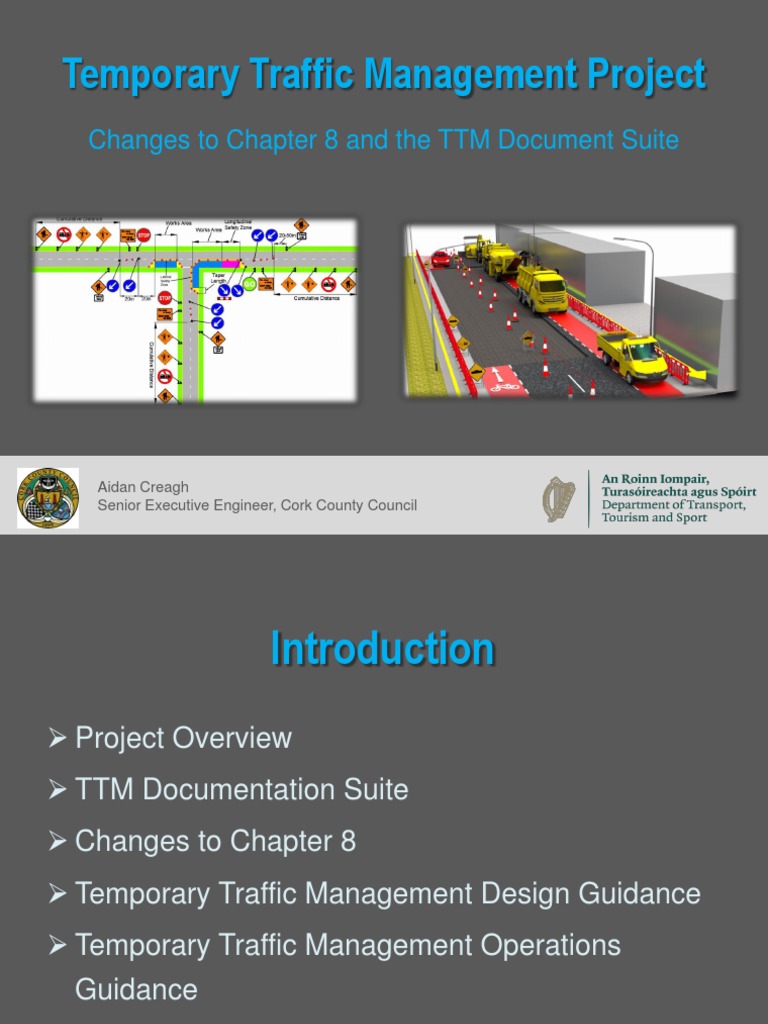 Temporary Traffic Management Overview | PDF | Traffic | Cycling ...