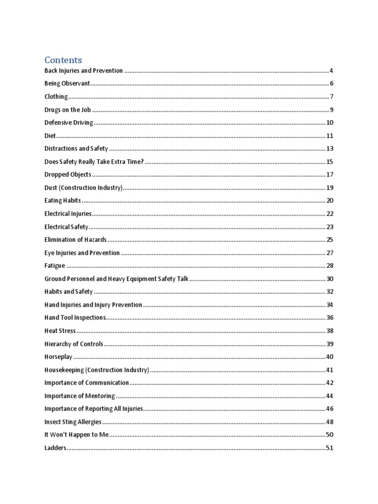 Toolbox Talks e Book | PDF | Allergy | Allergen