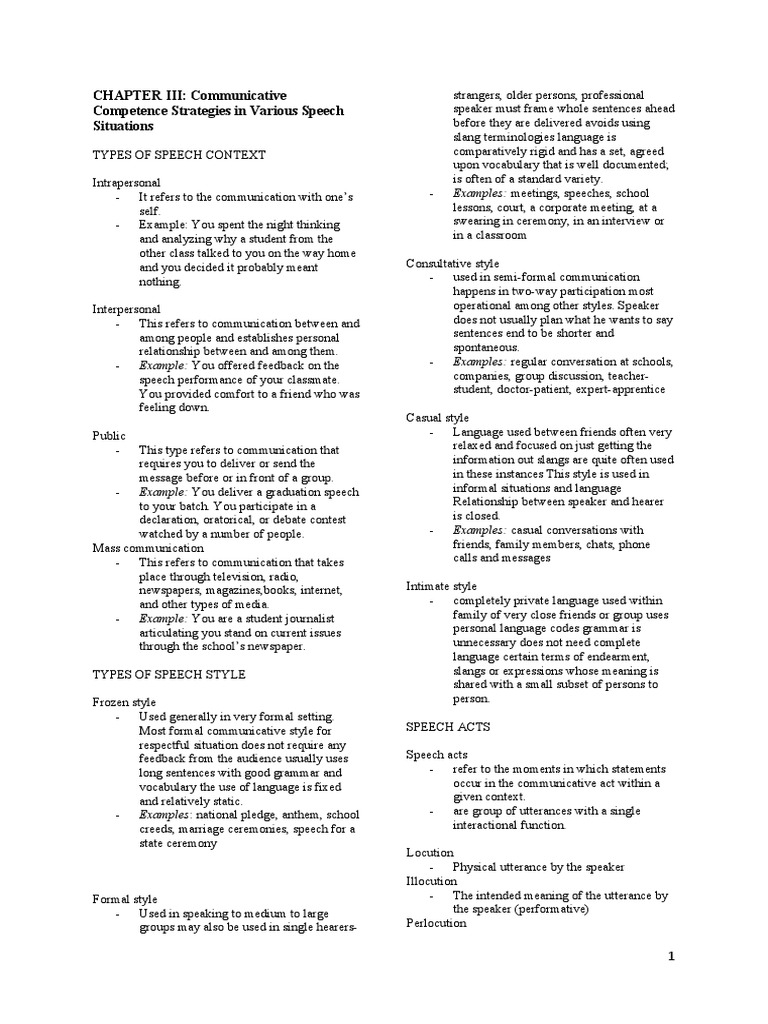 Oral Com - Final Term (A4) | PDF | Communication | Speech
