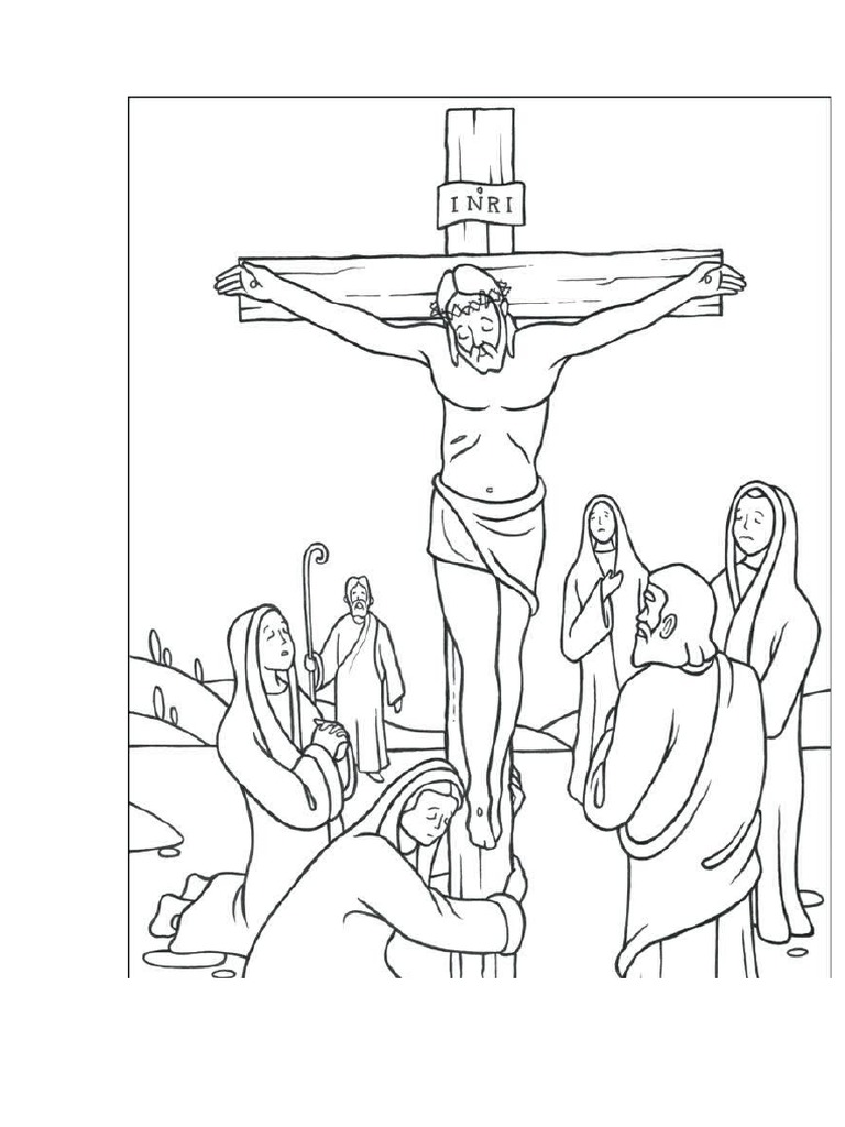 Coloring Page Holy Week | PDF