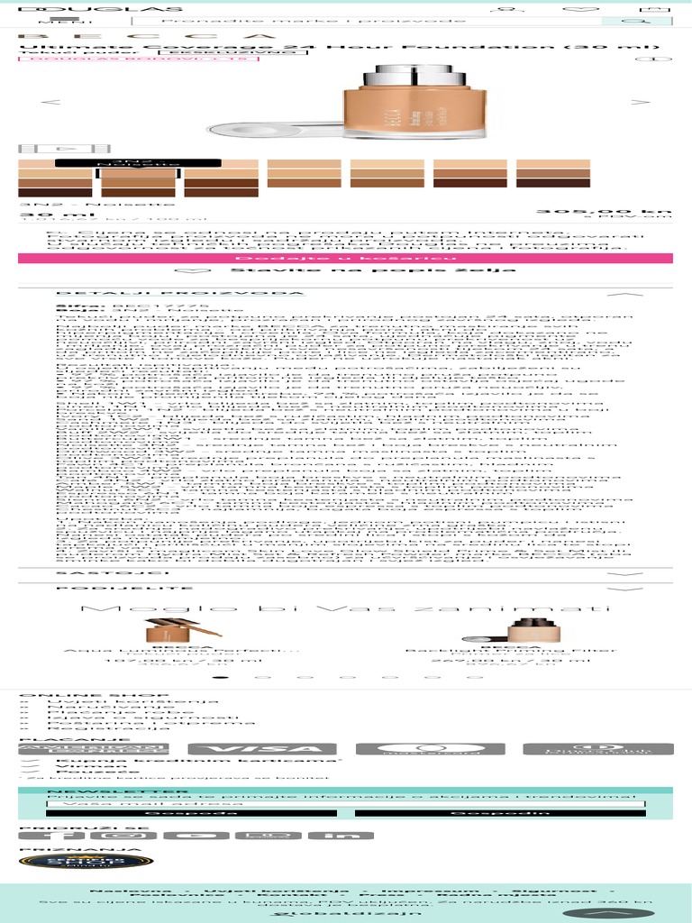 Becca Ultimate Coverage 24 Hour Foundation 2 | PDF