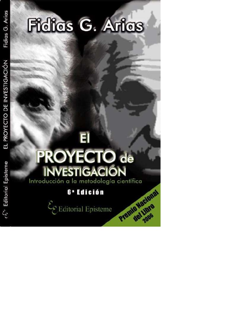 Libro El Proyecto de Investigacion de Fidias G Arias | PDF