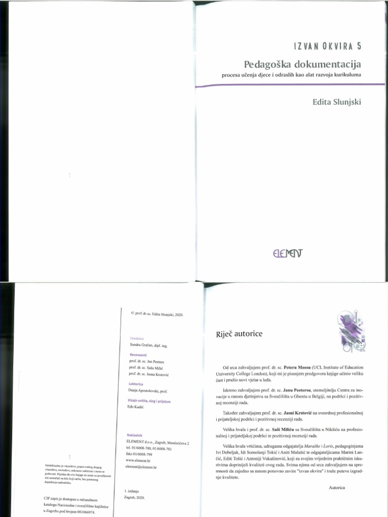 Pedagoška Dokumentacija | PDF