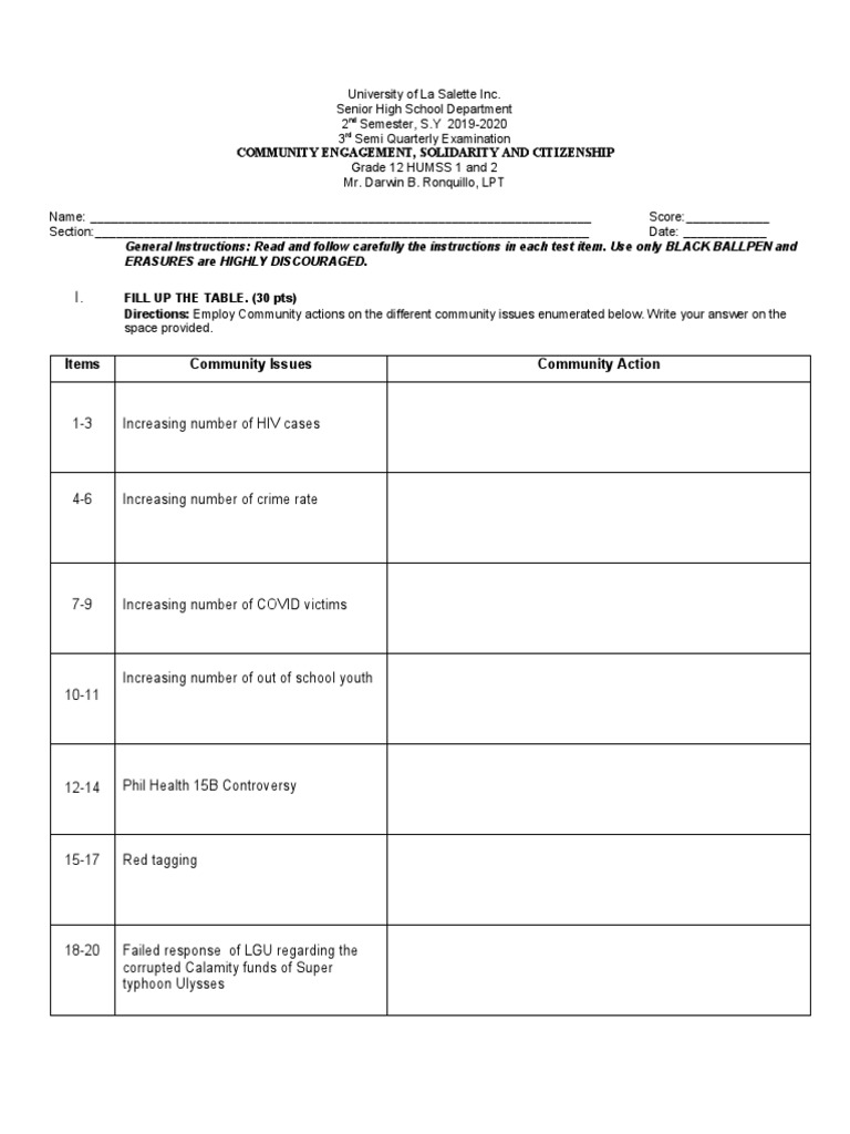 1st Semi IWRBS | PDF