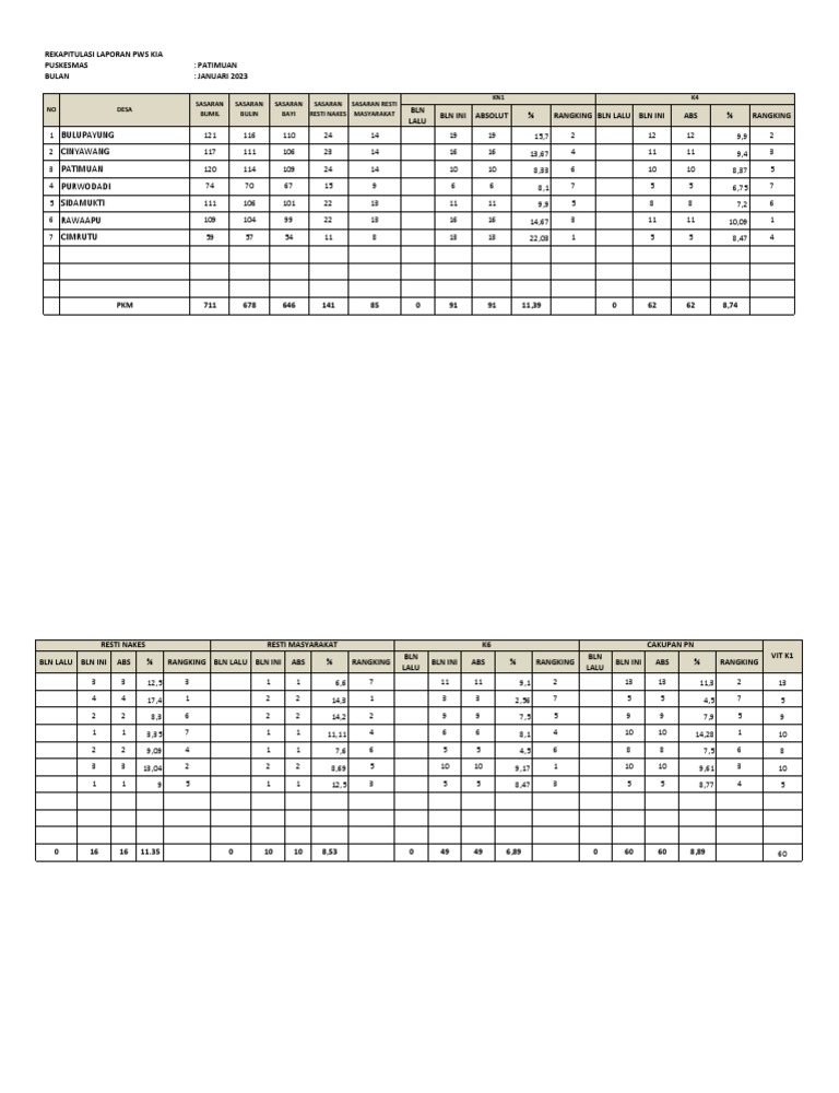 Pws Kia Januari 2023 | PDF