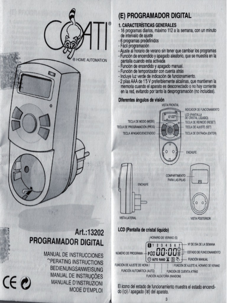 Alarma COATI 13202 | PDF