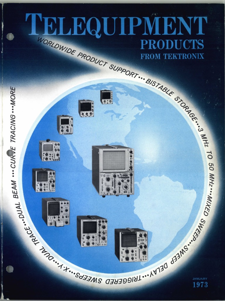 Telequipment Catalog 1973-01 | PDF