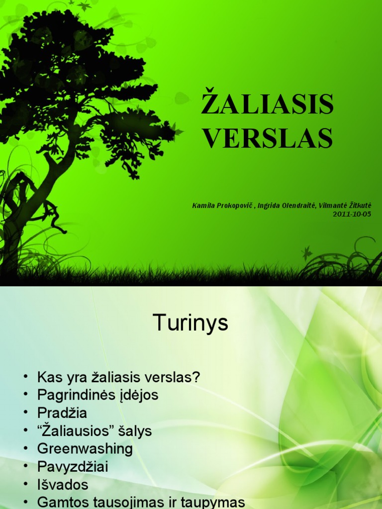 Dokumen - Tips Zaliasis-Verslas | PDF