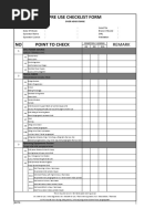 Daily Stacker Inspection Checklist | PDF | Technology & Engineering