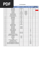 Scaffold Materials Calculation Sheet | PDF | Scaffolding | Equipment