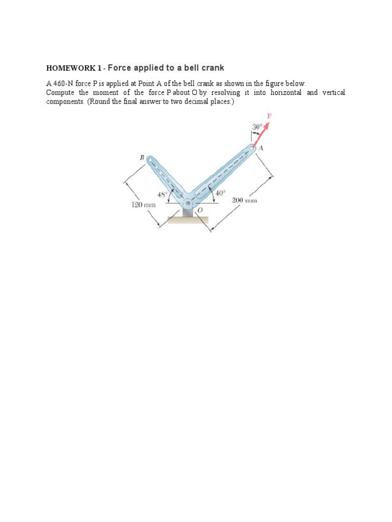 Homework On Equivalent Systems of Forces | PDF | Force | Mechanics