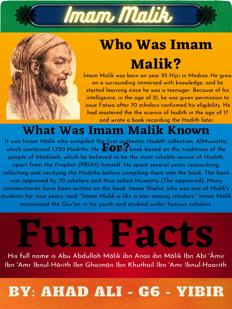 Imam Malik: Life and Legacy | PDF