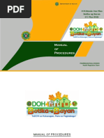DOH RHU Field Manual | PDF | Preventive Healthcare | Health Care