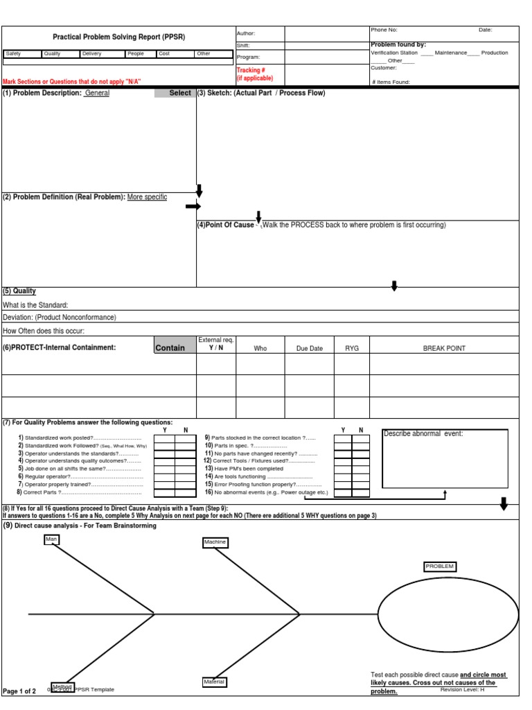 Analisis de Causa Raiz | PDF | Systems Engineering | Cognition