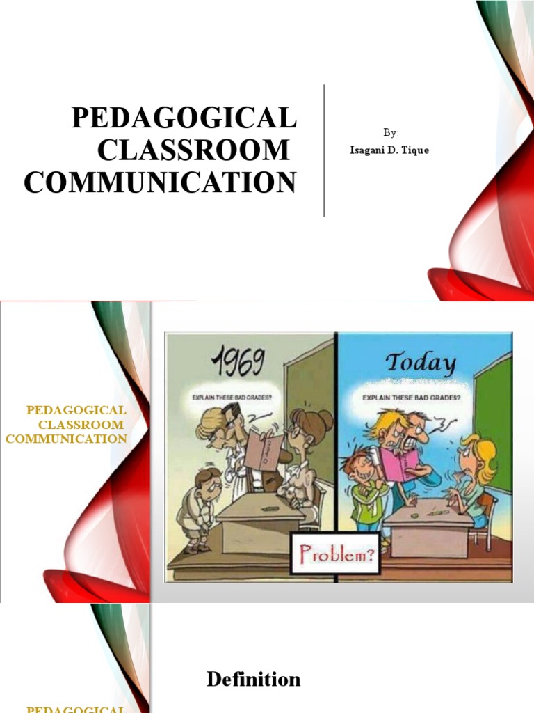 Pedagogical Classroom Communication | PDF | Communication | Pedagogy