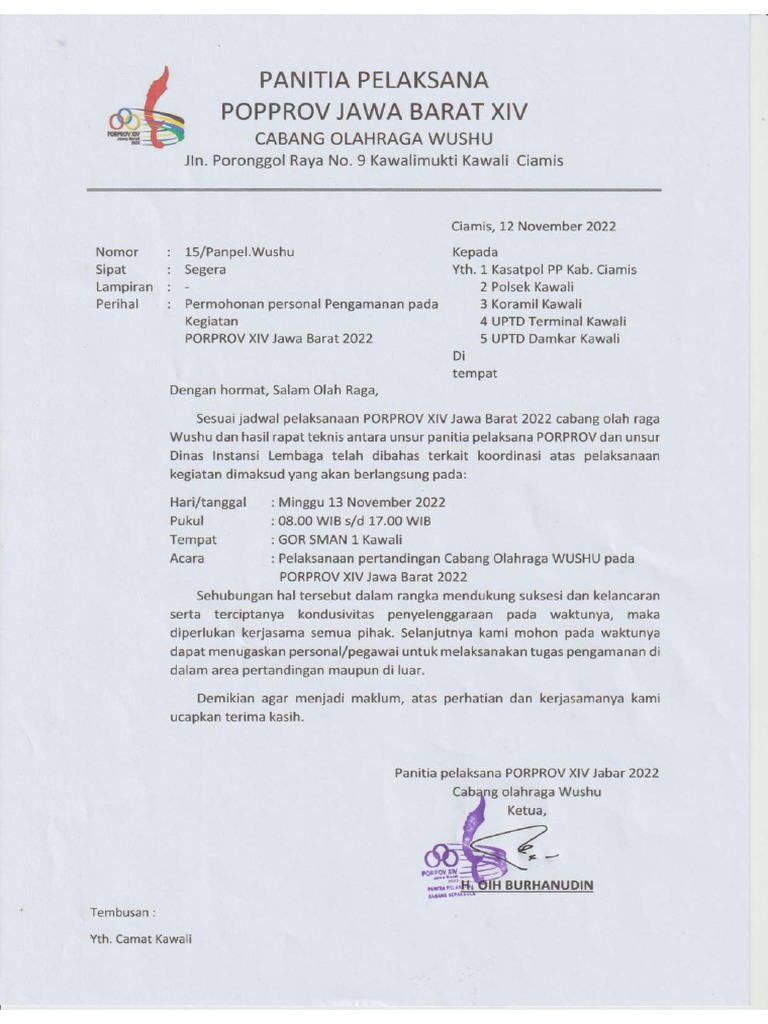 Permohonan Personil | PDF