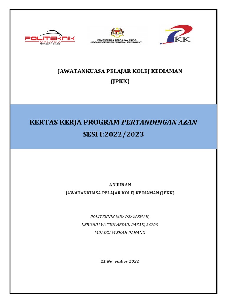 KK Fire Drill JKPP Pms Latest | PDF | Karier & Perkembangan | Ilmu Sosial