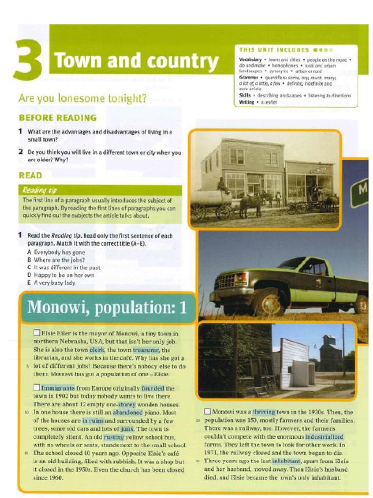 Aim High Student Book-Chapter 3 | PDF