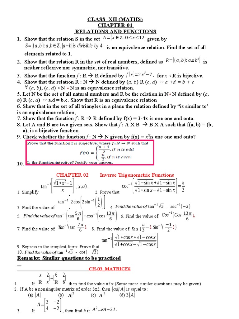 12 Imp Questions | Download Free PDF | Elementary Mathematics ...