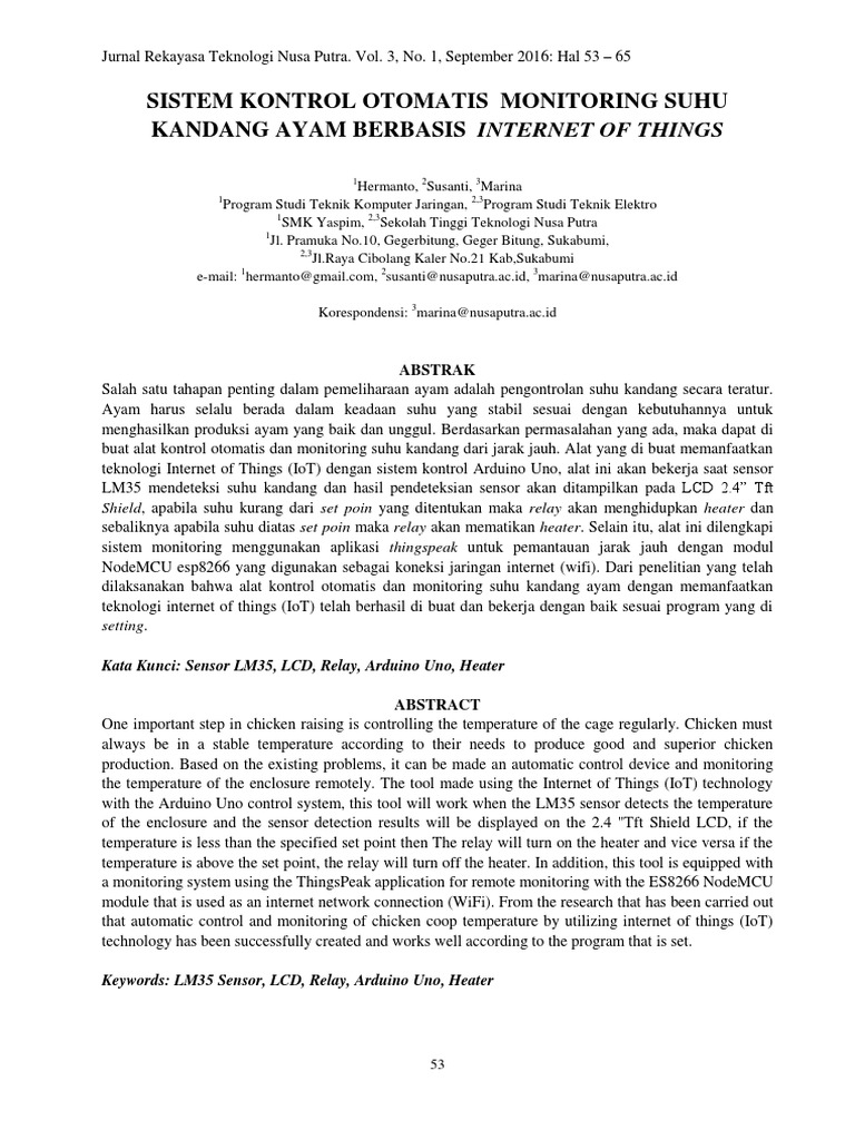 Article Text | PDF | Komputer