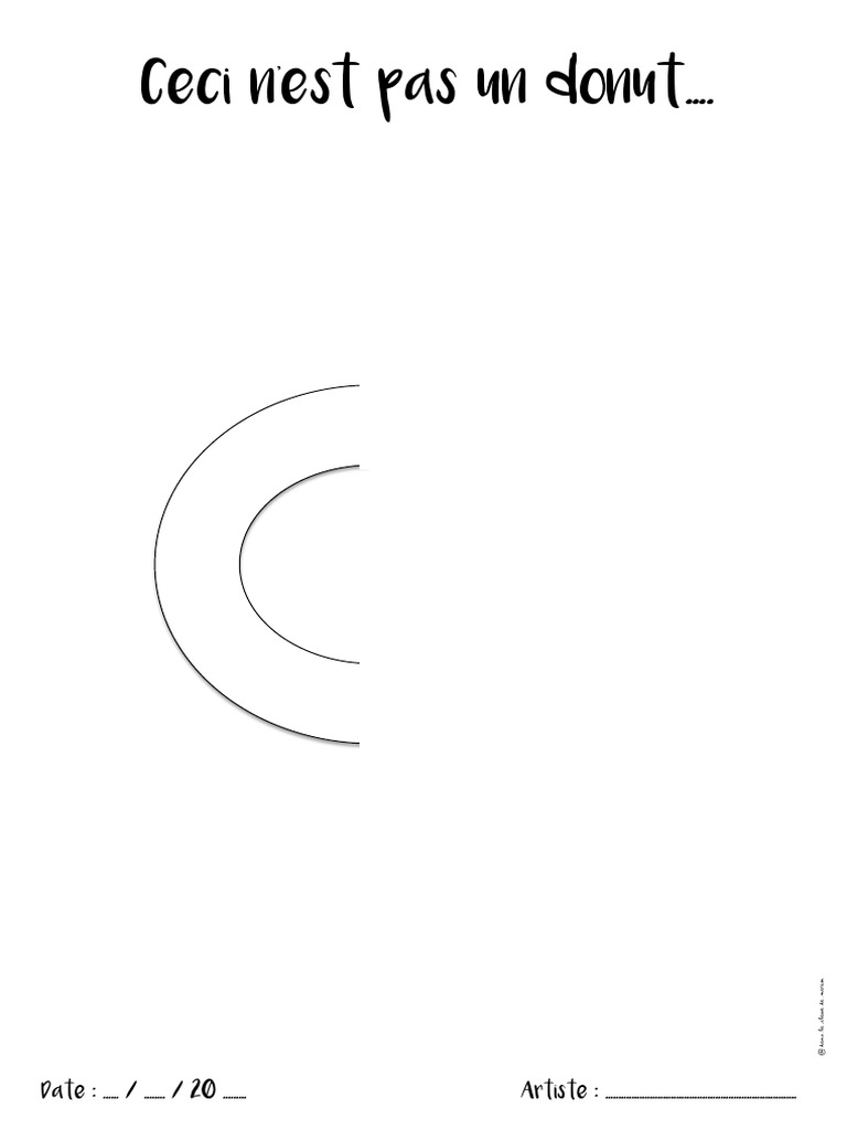 Ceci N - Est Pas Un Donut | PDF | Maison et jardin | Art