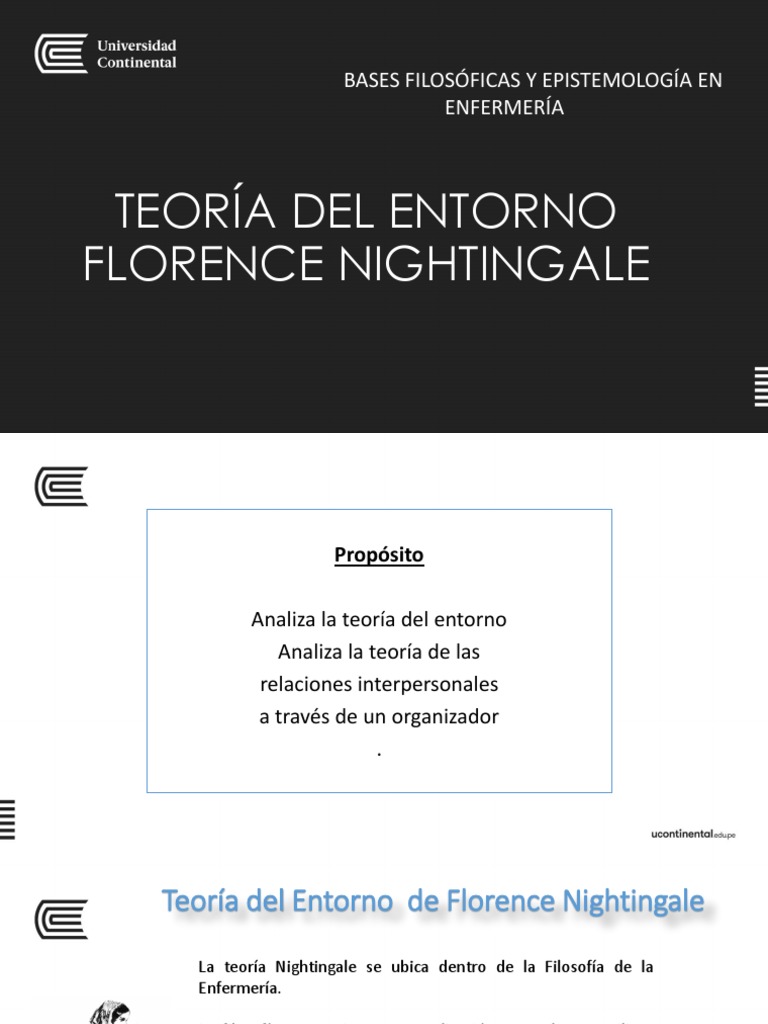 Teoría del Entorno de Nightingale | PDF | Enfermería | ruiseñor de ...