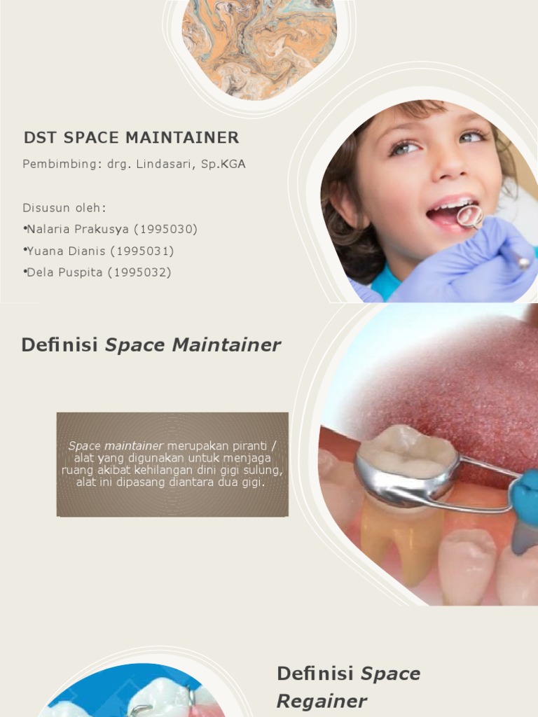 DST Space Maintainer | PDF