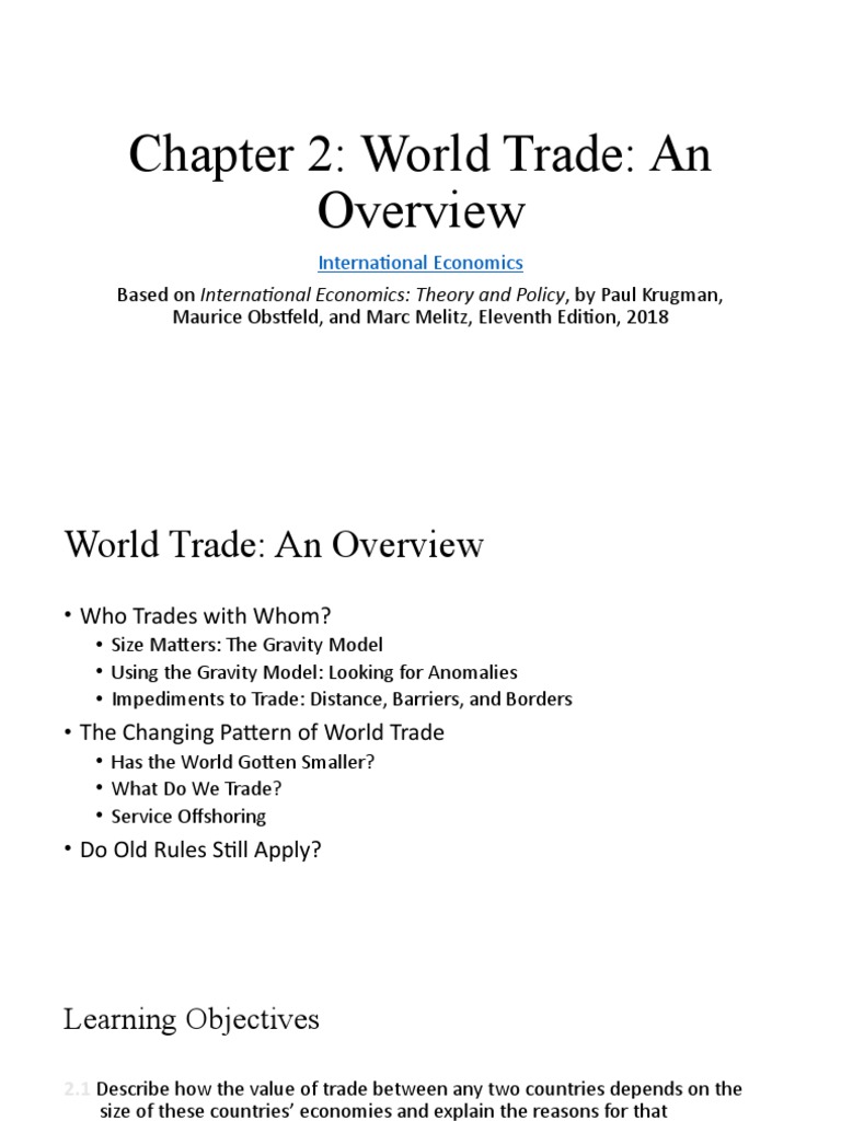 World Trade Insights for Economists | PDF | Trade | Outsourcing