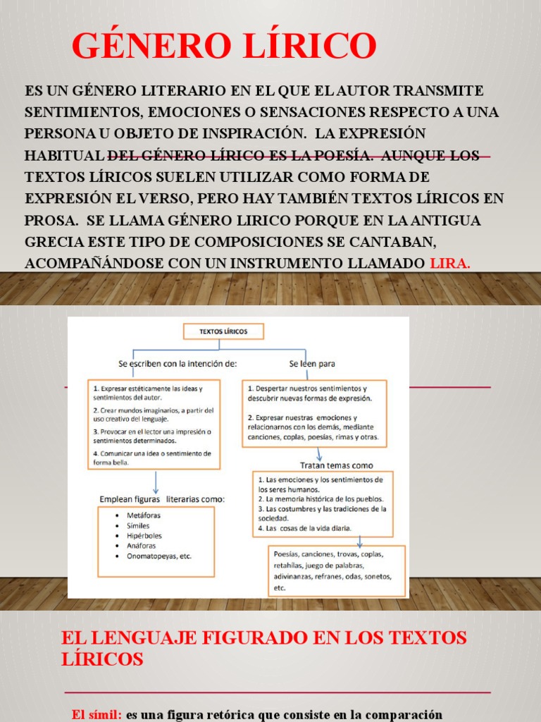 Género Lírico | PDF