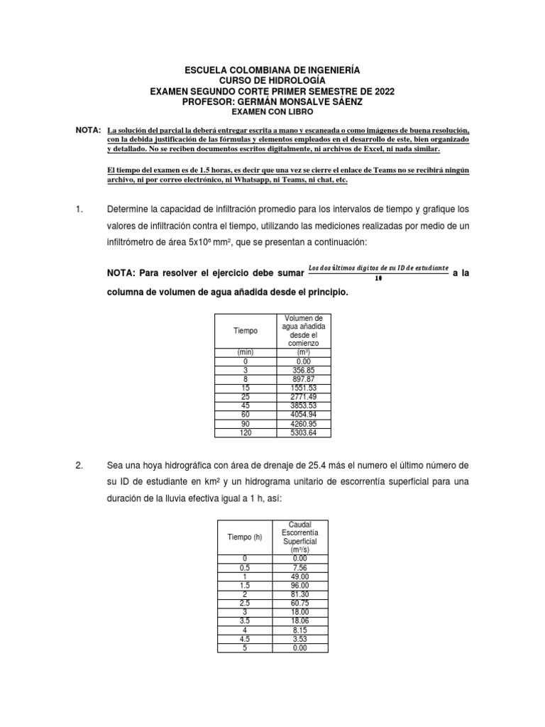 Parcial HIDG 2022-1 Segundo Tercio | PDF | Ciencias de la Tierra ...