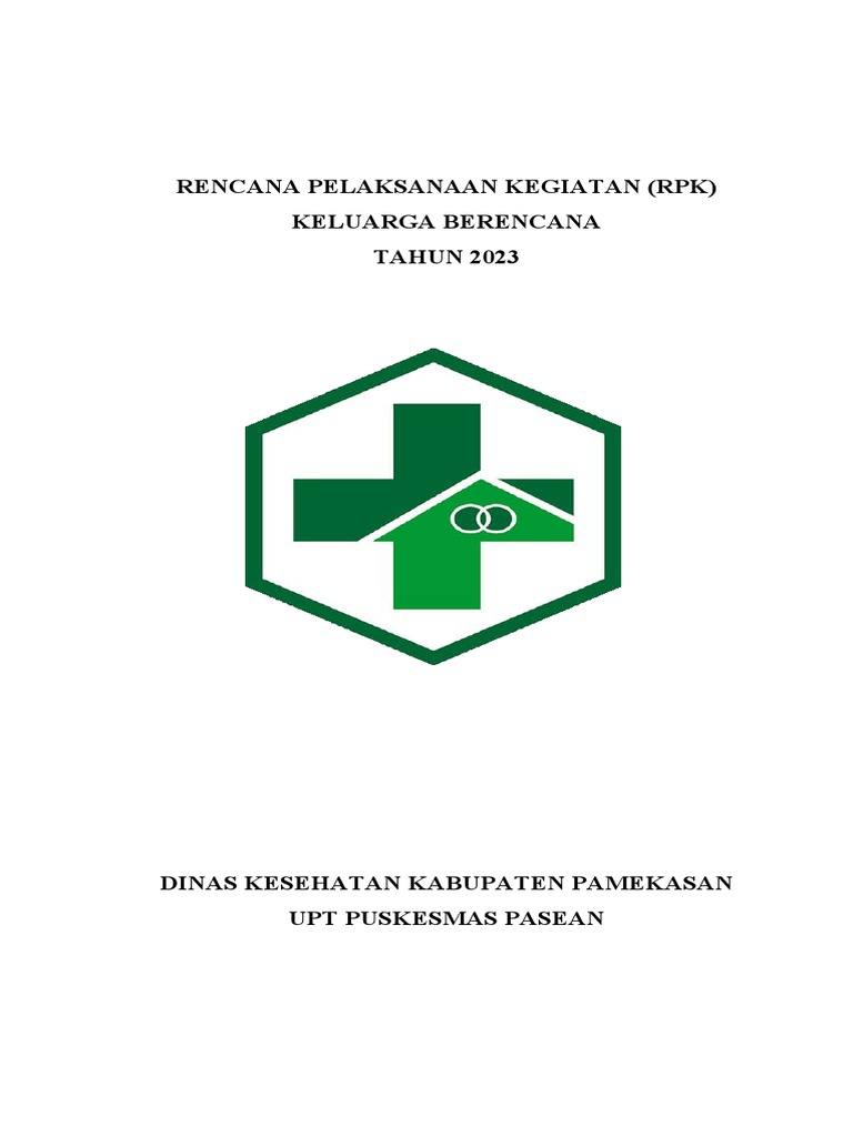 RPK KB | PDF | Pengembangan Diri | Kesehatan Holistik