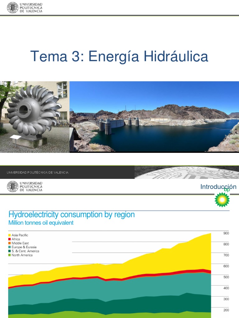 Tema 3 Hidraulica | PDF | Turbina | Descarga (hidrología)