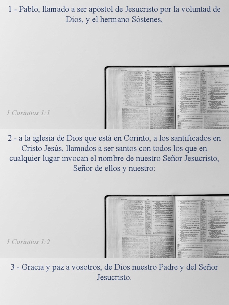 1 Corintios 001 - Reina Valera 1960 | Descargar gratis PDF | Primera epístola a los corintios ...