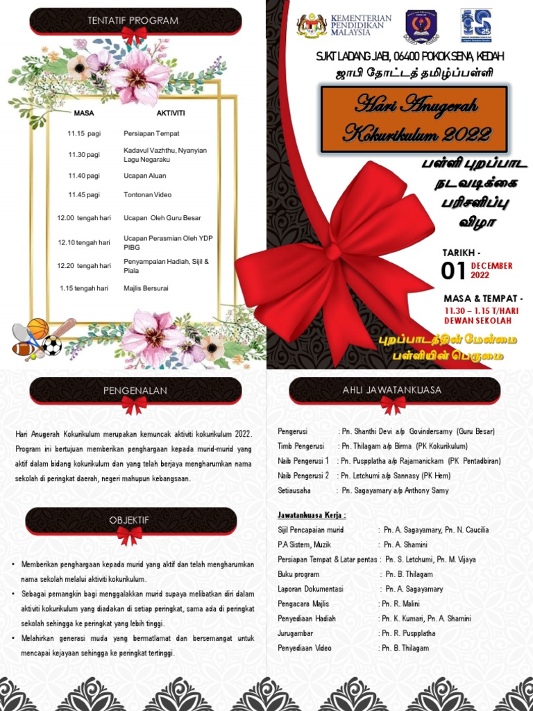 Buku Program Hari Anugerah Koko Final | PDF