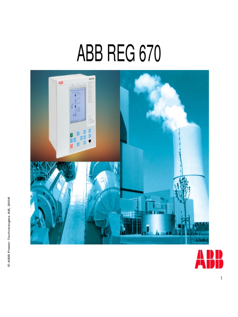 08 - REG 670 Funtionality | PDF | Transformer | Programmable Logic ...