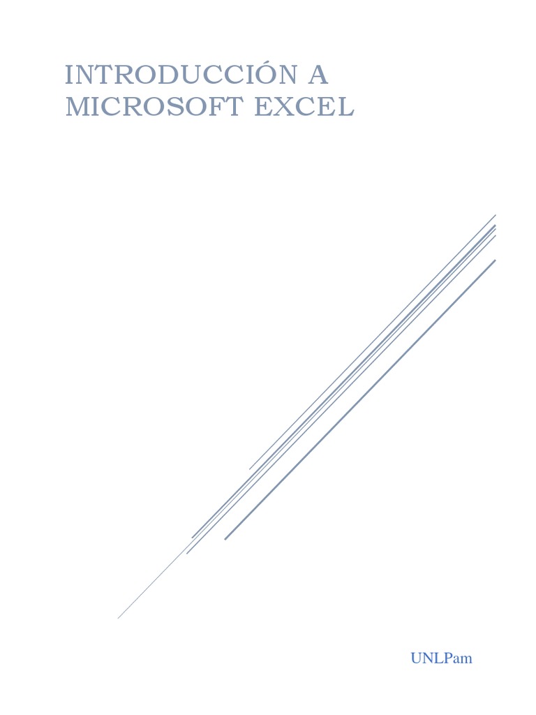 Manual Microsoft Excel | PDF | Microsoft Excel | Hoja de cálculo