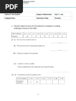 IB Math MYP III Summative Assessment Criteria A Equations | PDF